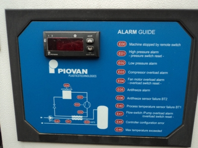 Year 2005 Piovan CH280 Chiller